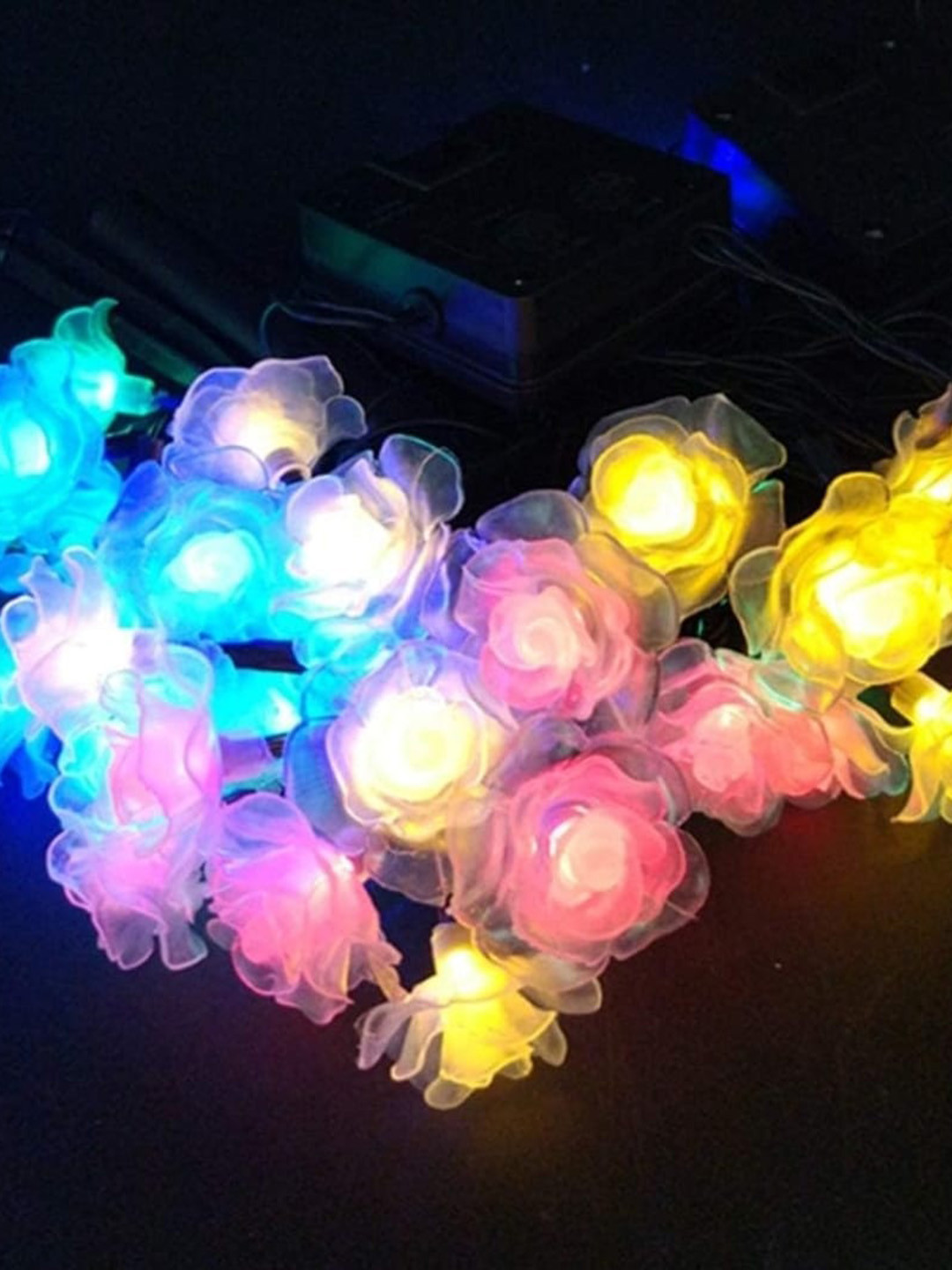 Buy CHOCOZONE Decorative Flower LED String Lights - String Lights for ...