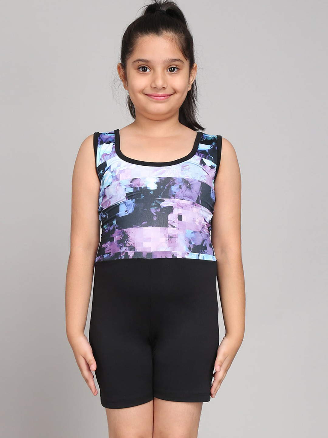 Buy The Dance Bible Girls Printed Sleeveless Bodysuit - Bodysuit for ...