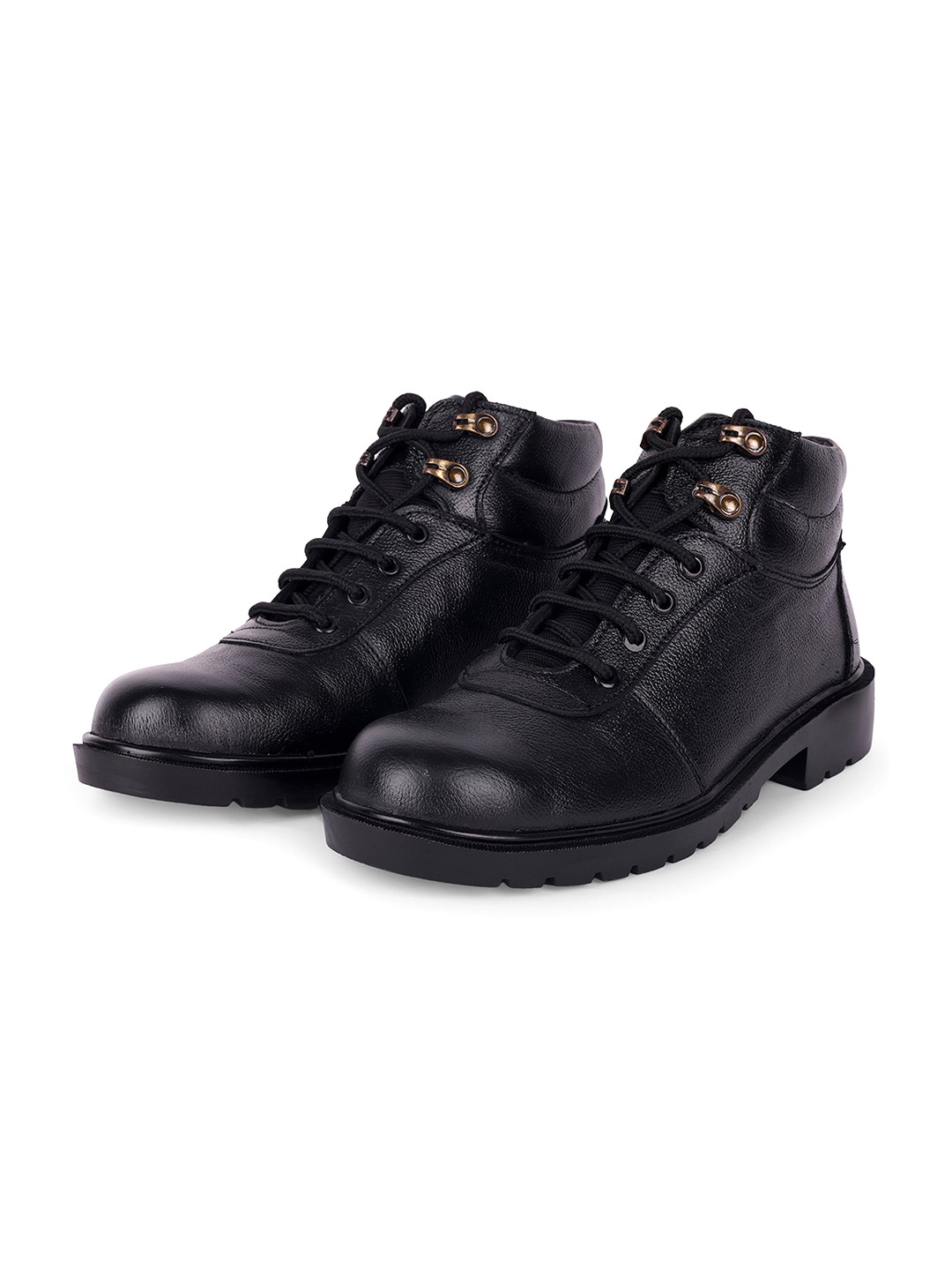 Buy Leo's Fitness Shoes Men Mid Top Platform Heel Leather Regular Boots ...