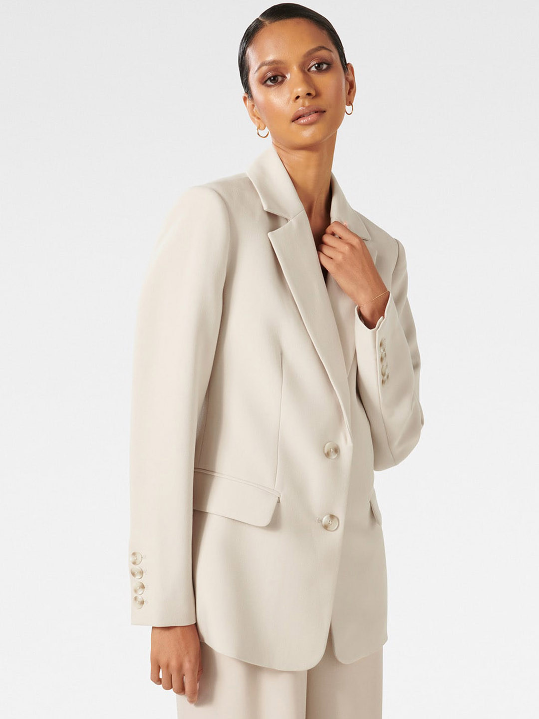 Buy Forever New Tailored Fit Single Breasted Blazer - Blazers for Women ...