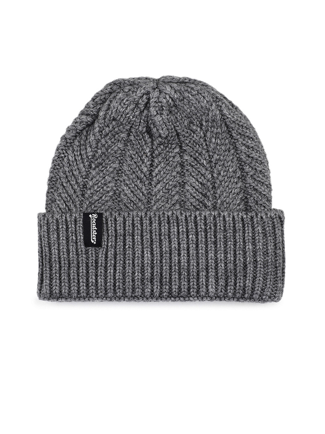Buy Roadster Unisex Self Design Beanie - Caps for Unisex 24391146 | Myntra