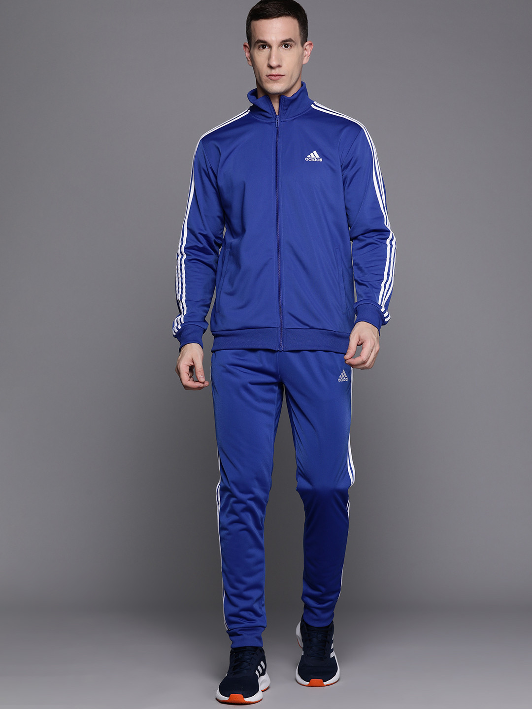 Buy ADIDAS Men 3 Striped Training Tracksuits - Tracksuits for Men ...