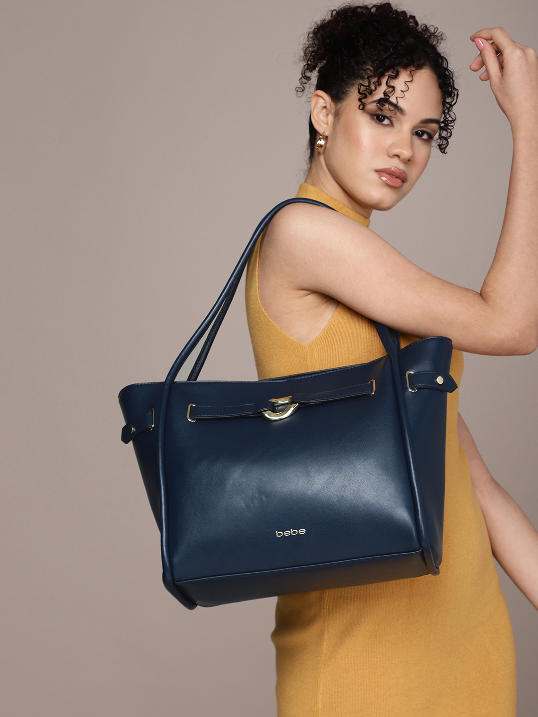 Buy Bebe Women Solid Shoulder Bag - Handbags for Women 24399702 | Myntra