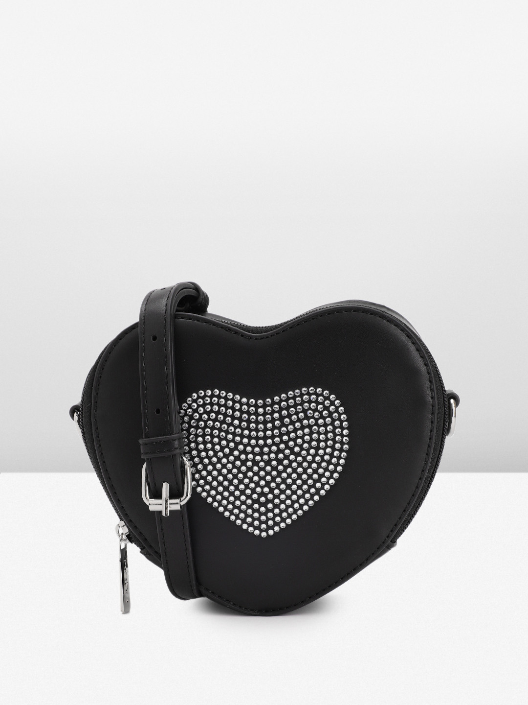 Buy Bebe Heart Shape Embellished Sling Bag - Handbags for Women ...