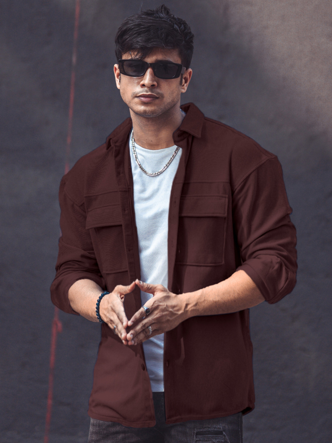 Buy Powerlook Striped Oversized India Slim Opaque Casual Shirt - Shirts ...