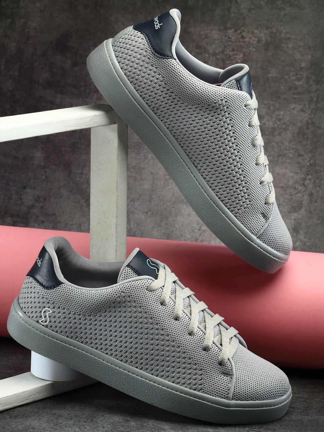 Buy SOLETHREADS REBEL Women Textured Memory Foam Sneakers - Casual ...