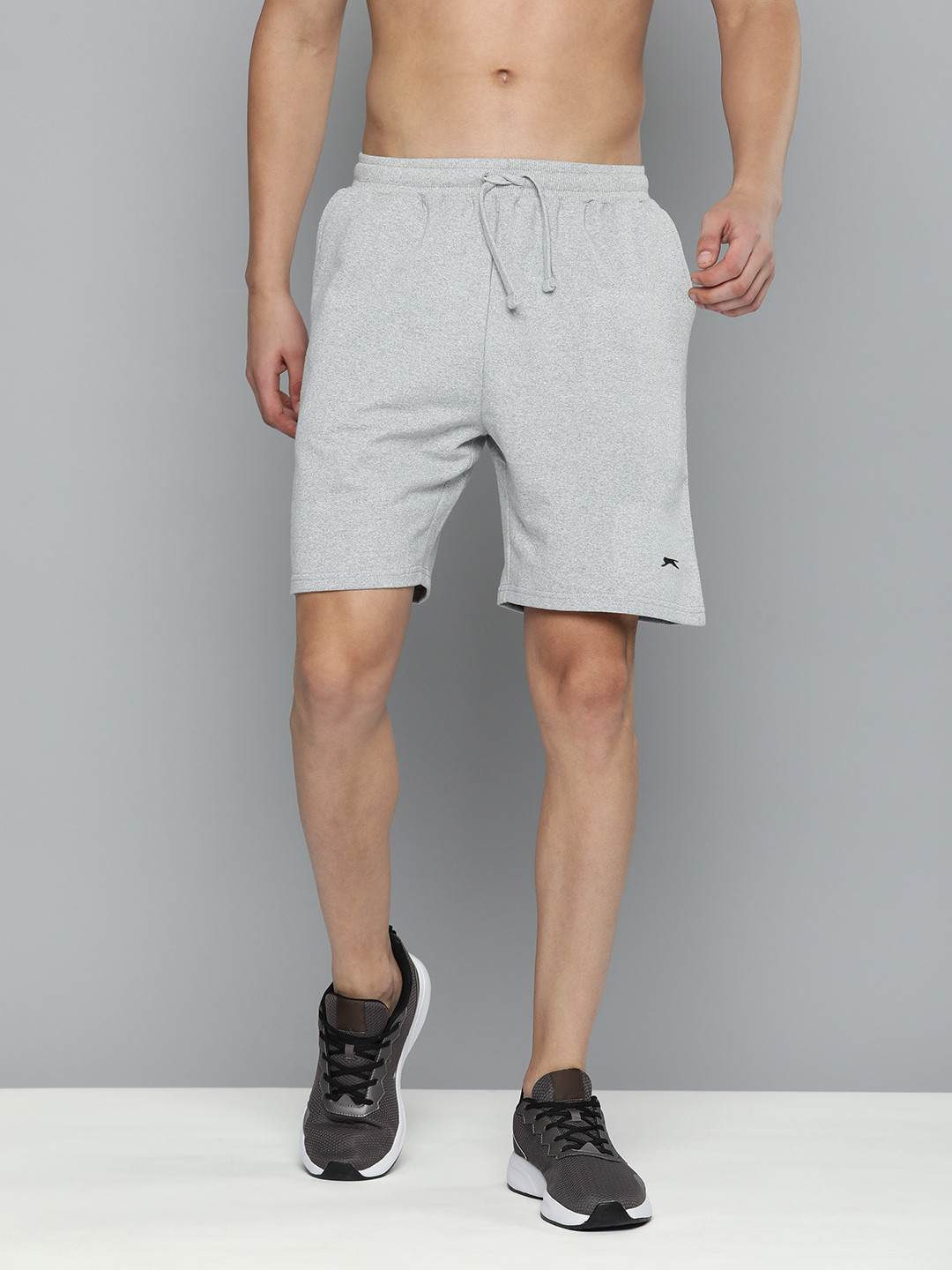 Buy Slazenger Men Solid Slim Fit Running Shorts - Shorts for Men ...