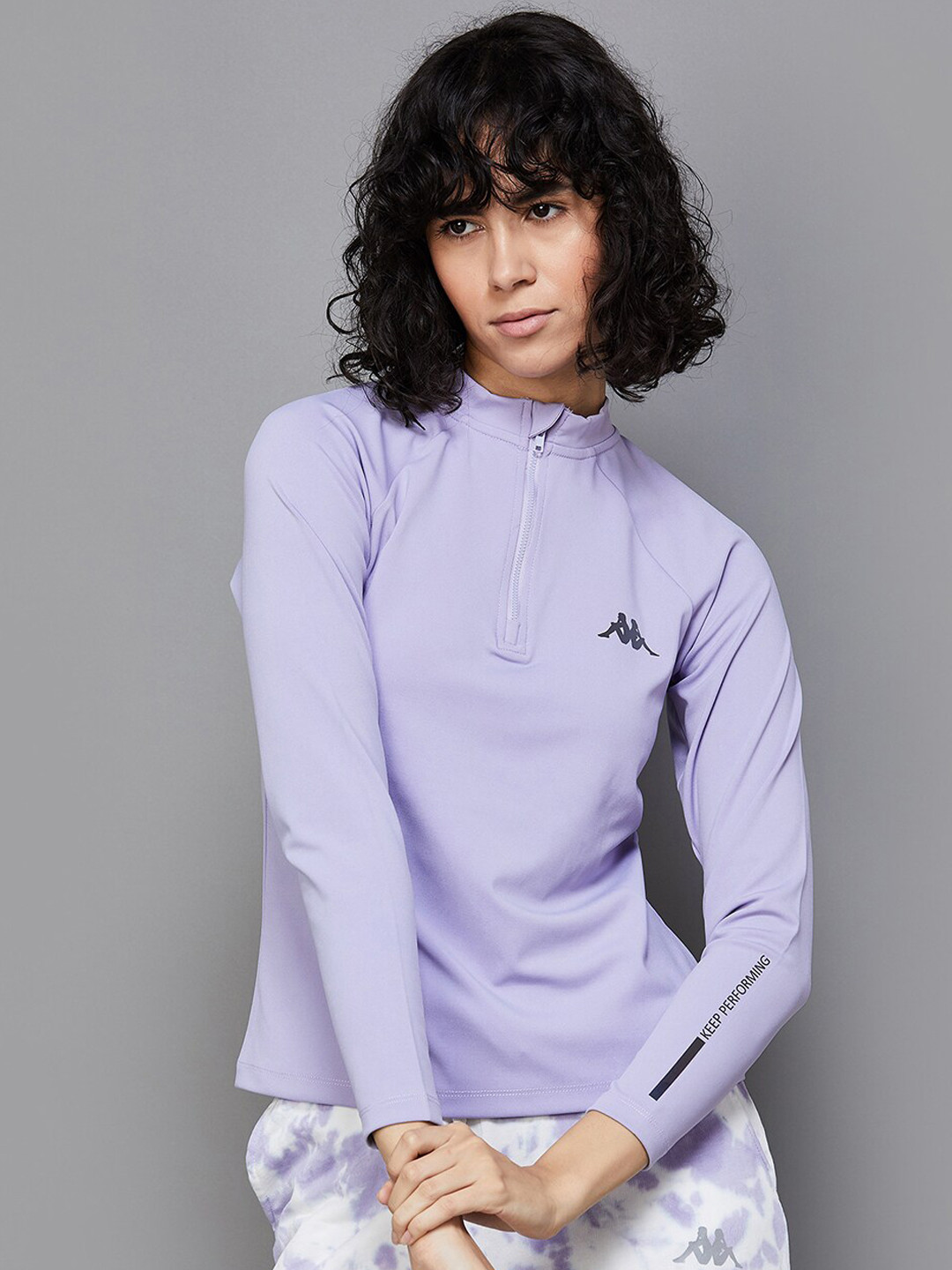 Buy Kappa High Neck Raglan Sleeve Tshirt - Tshirts for Women 24420214 ...