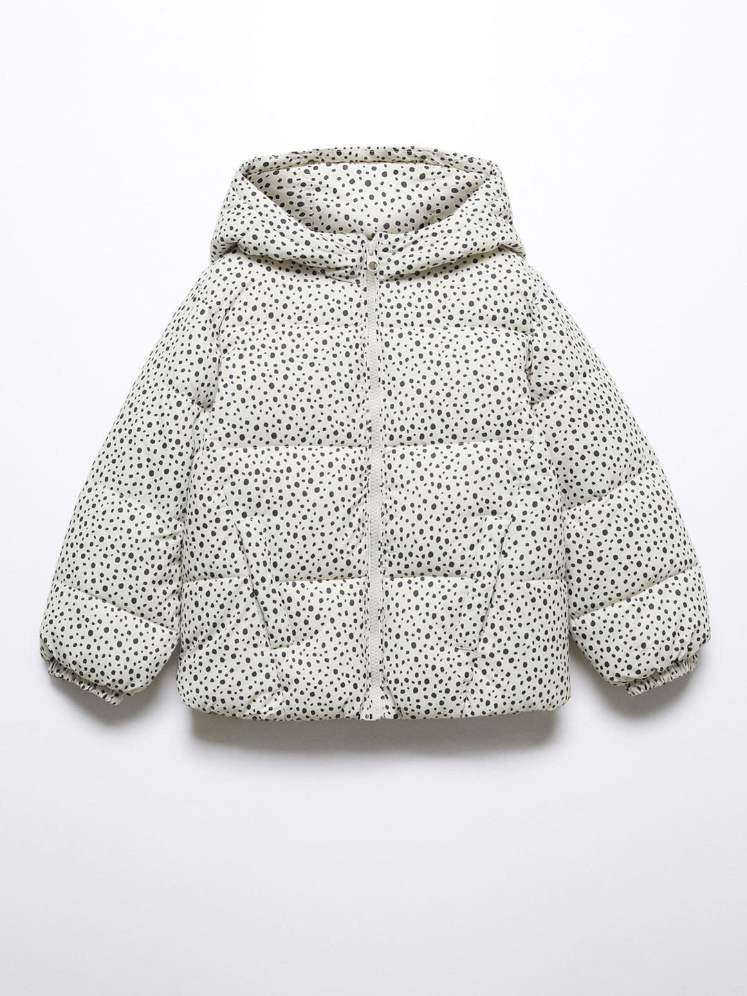 Buy Mango Kids Girls Printed Hooded Padded Jacket - Jackets for Girls ...