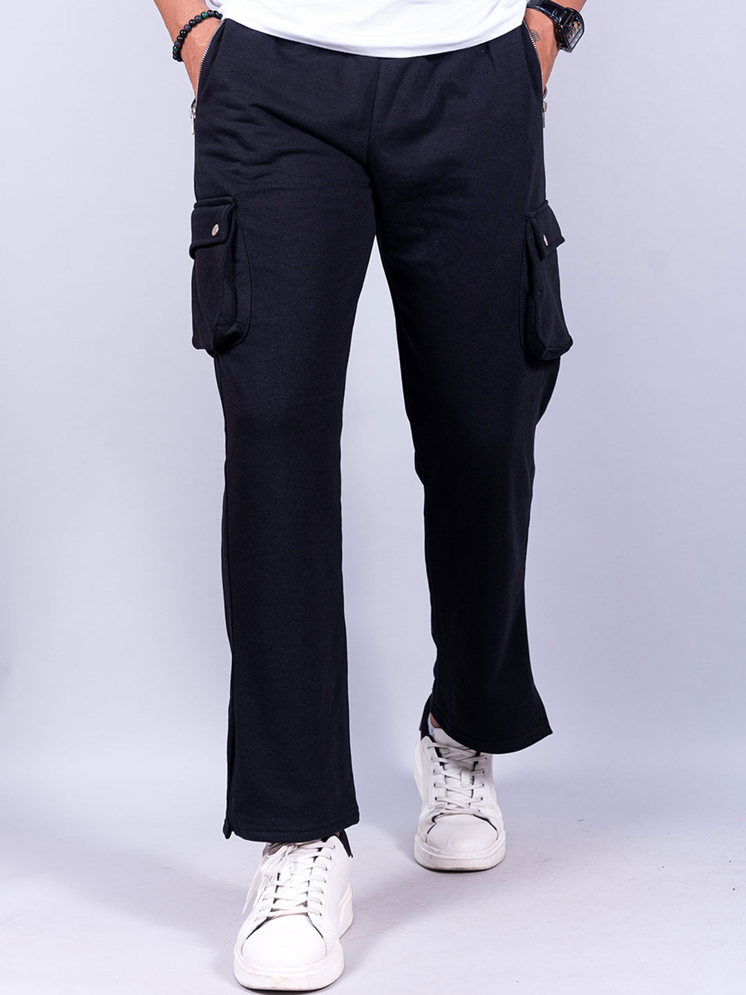 Buy Tistabene Men Cotton Boot Cut Straight Joggers - Track Pants for ...