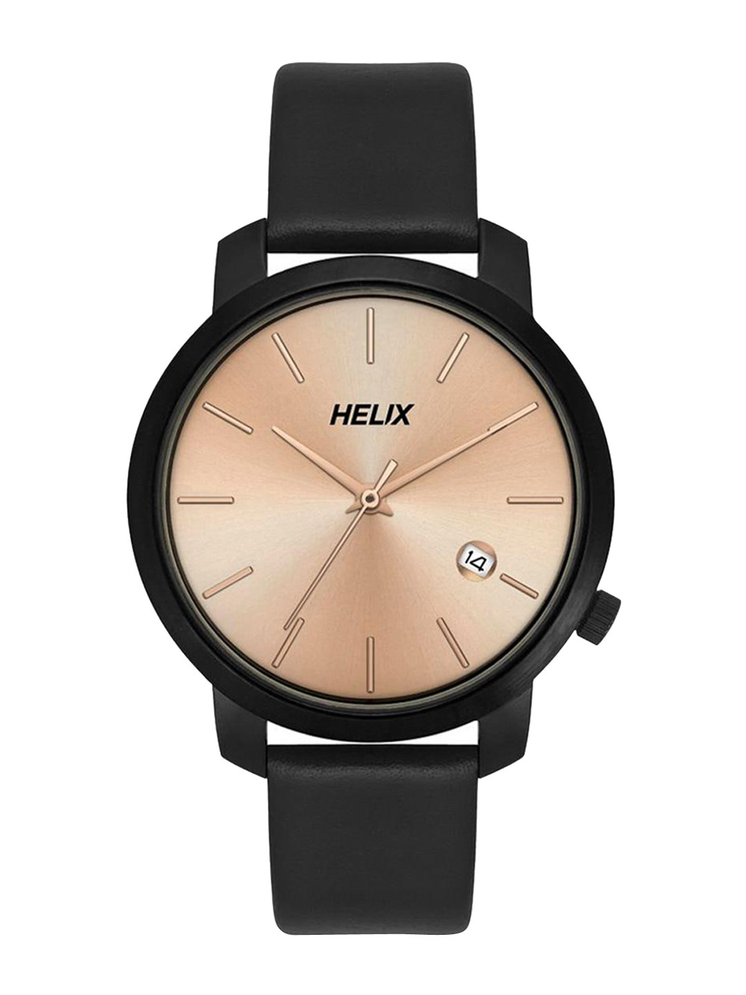 Buy Helix Women Leather Wrap Around Straps Analogue Watch TW032HL36 ...