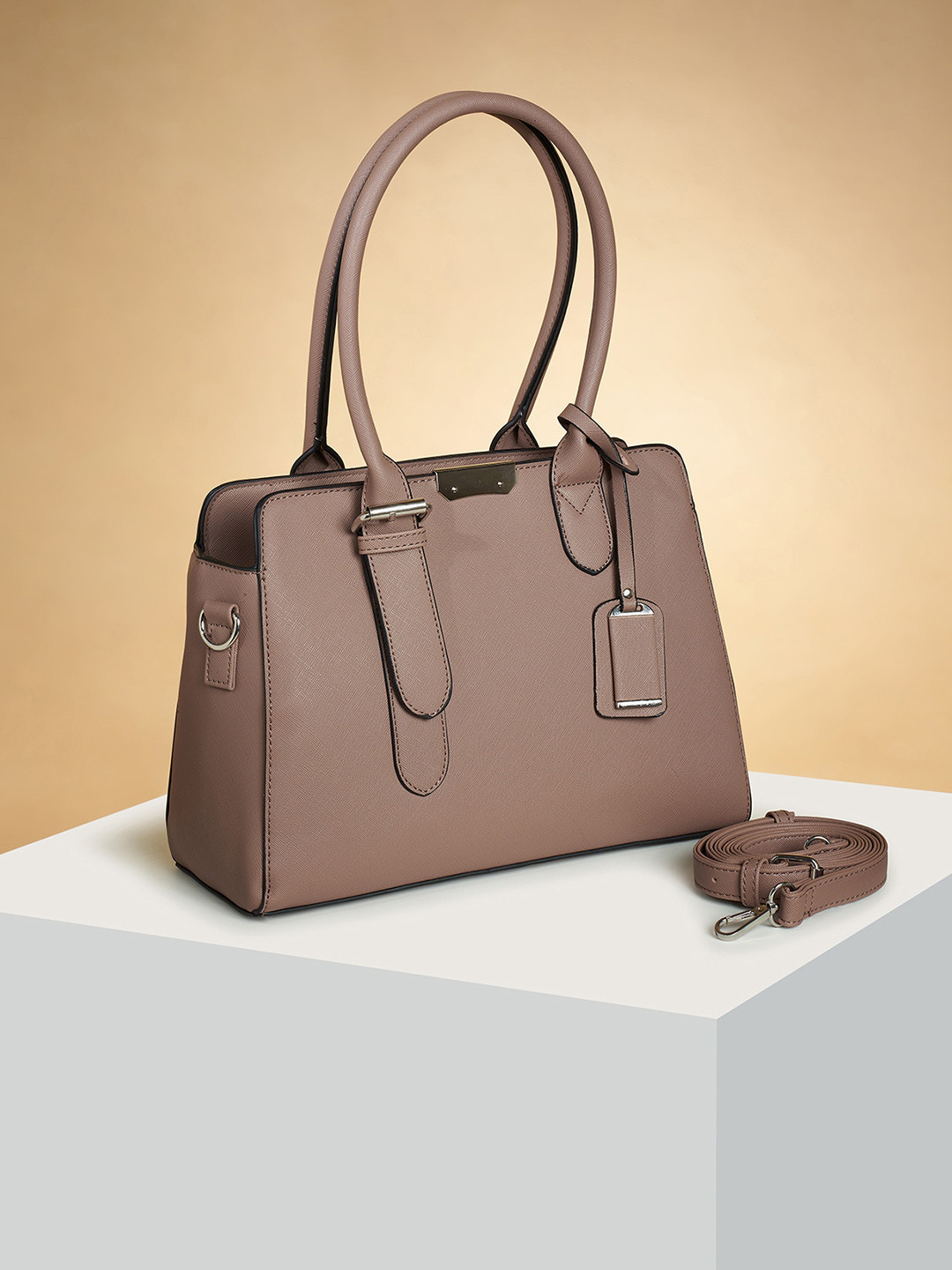 Buy Forever Glam By Pantaloons Structured Shoulder Bag - Handbags for ...