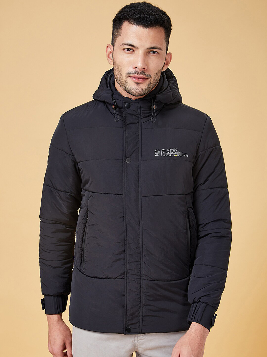 Buy Urban Ranger By Pantaloons Hooded Puffer Jacket - Jackets for Men ...