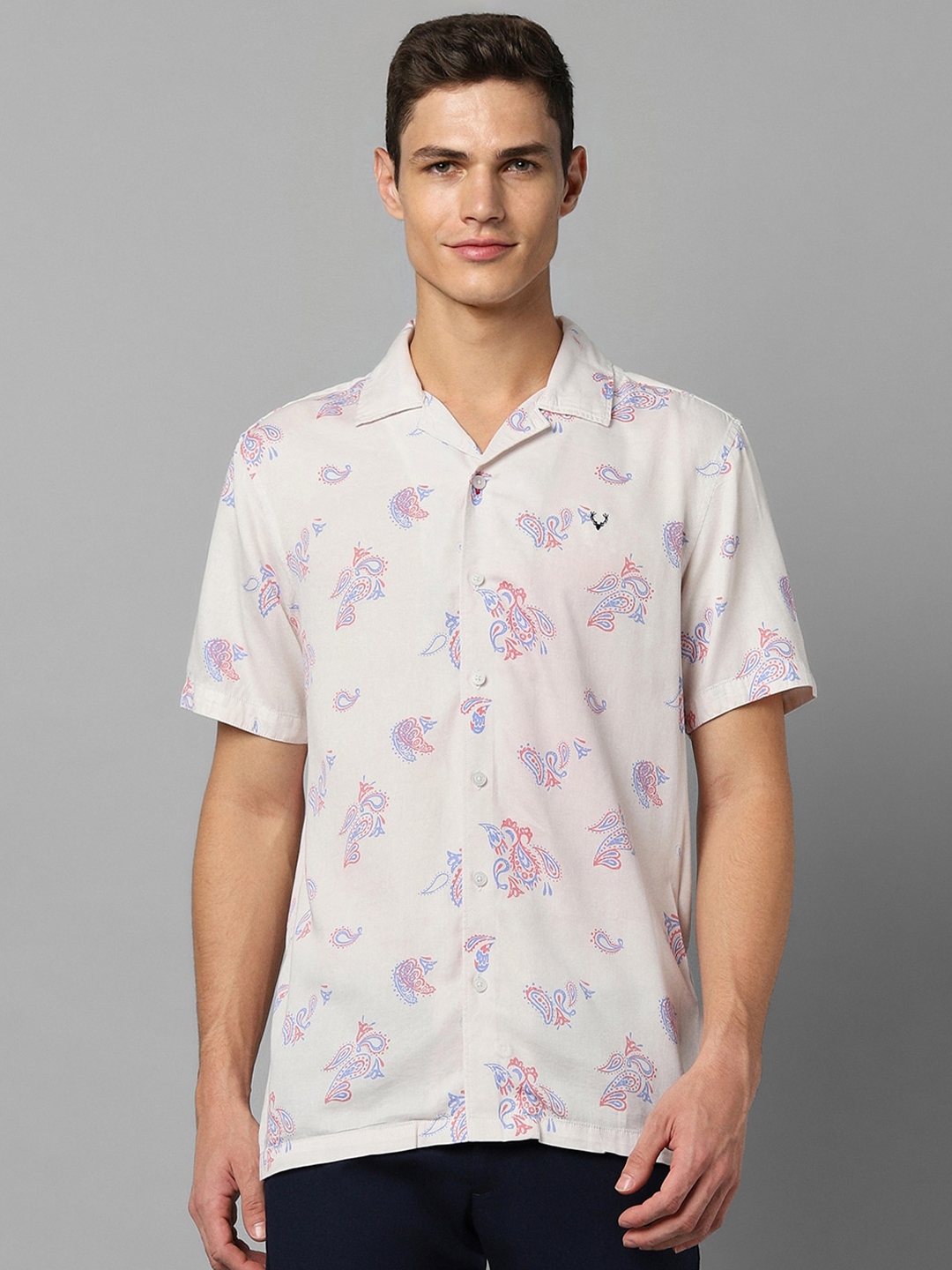 Buy Allen Solly Ethnic Motifs Printed Casual Shirt Shirts For Men