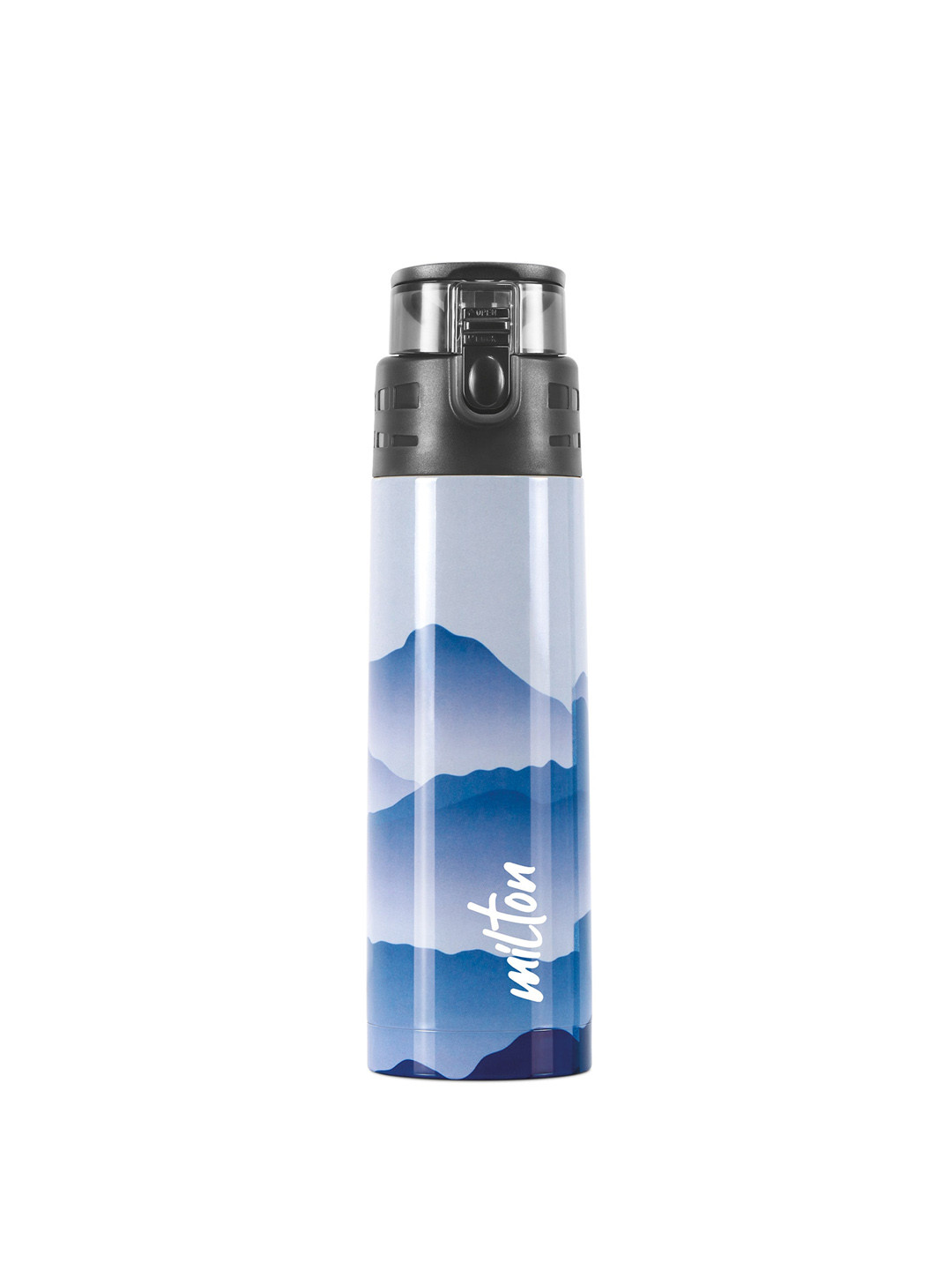 Buy Milton Artesia 900 Blue Printed Thermosteel Insulated Water Bottle ...