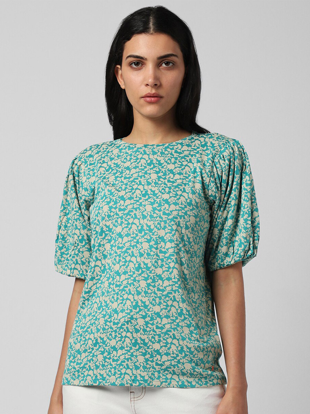 Buy Van Heusen Woman Floral Print Formal Top - Tops for Women 24444986 ...