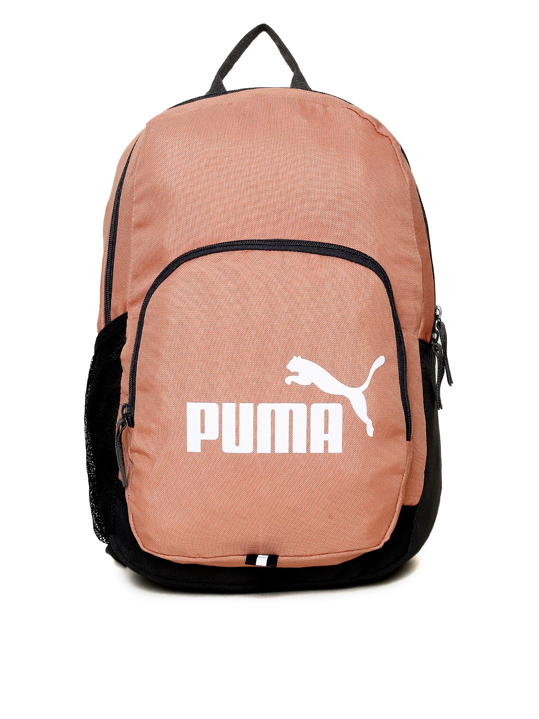 Buy Puma Unisex Peach Coloured Phase IND Brand Logo Backpack ...