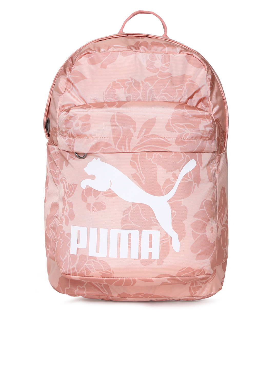Buy Puma Unisex Peach Coloured Brand Logo Backpack - Backpacks for ...