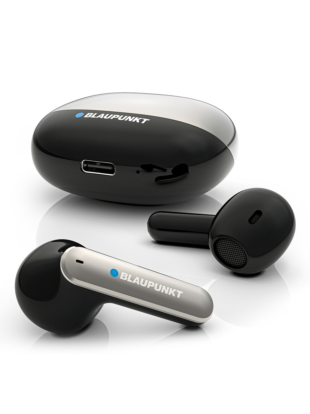 Buy BLAUPUNKT True Wireless BTW12 Khrome Earbuds - Headphones for ...