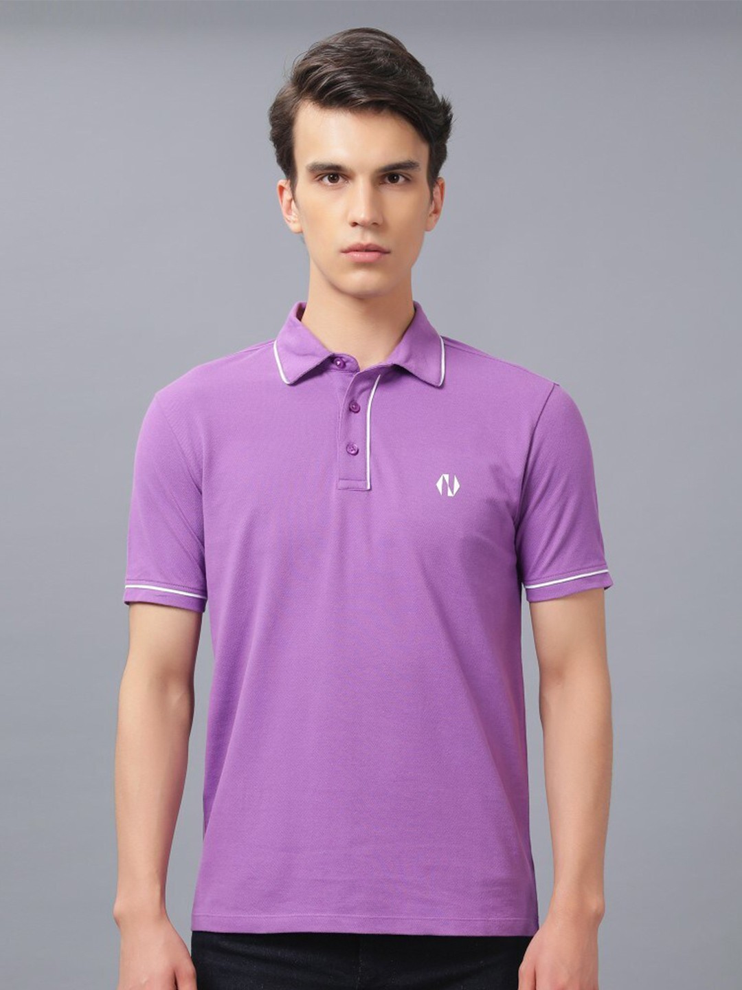Buy Nimble Polo Collar Pure Cotton T Shirt Tshirts For Men 24472038