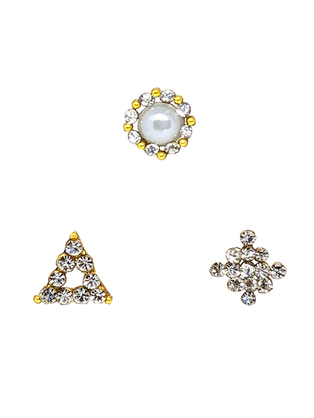 Buy Comet Busters Set Of 3 Embellished Stick Ons Nose Stickers ...