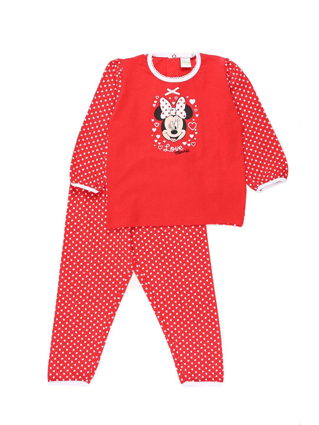 Buy Mothercare Girls Minnie Mouse Printed Pure Cotton T Shirt With ...