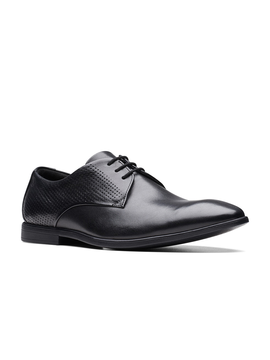 Buy Clarks Men Textured Leather Formal Derbys - Formal Shoes for Men ...