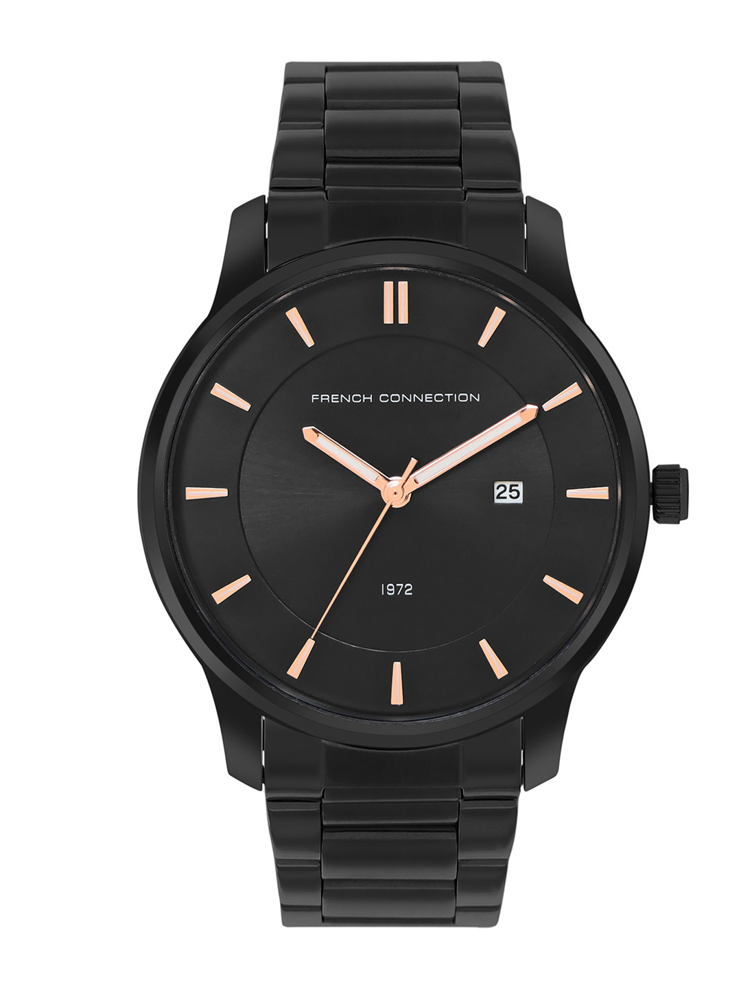 Buy French Connection Men Stainless Steel Bracelet Style Straps ...