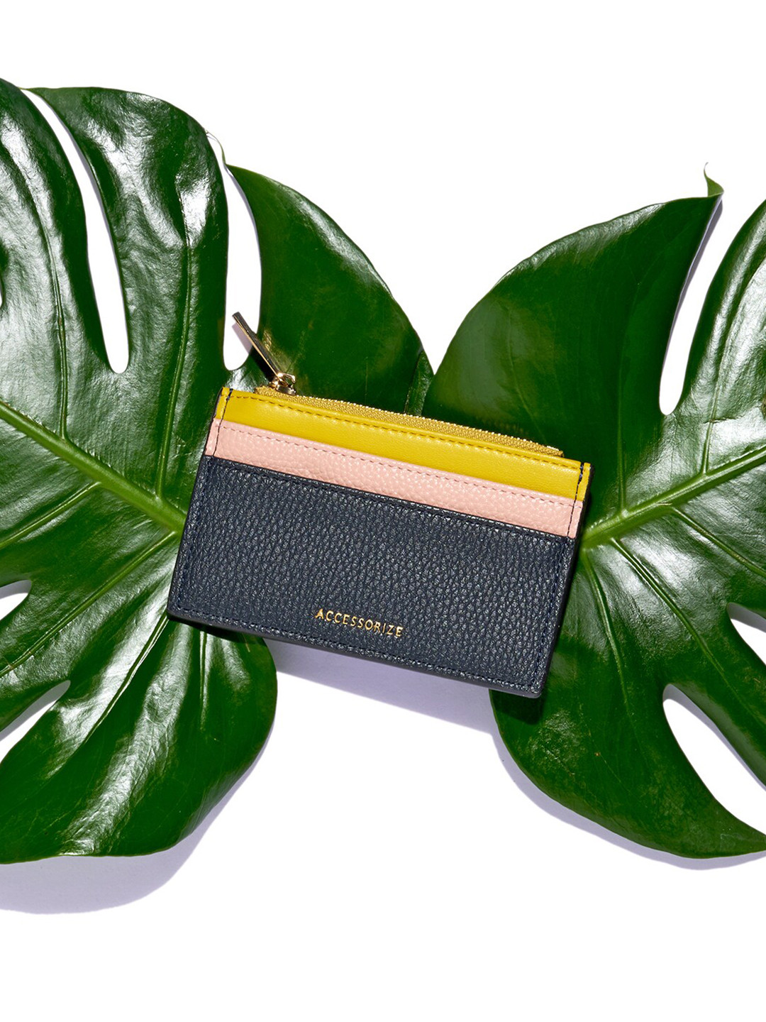 Buy Accessorize London Women's Multi Mila Colourblock Card Holder ...