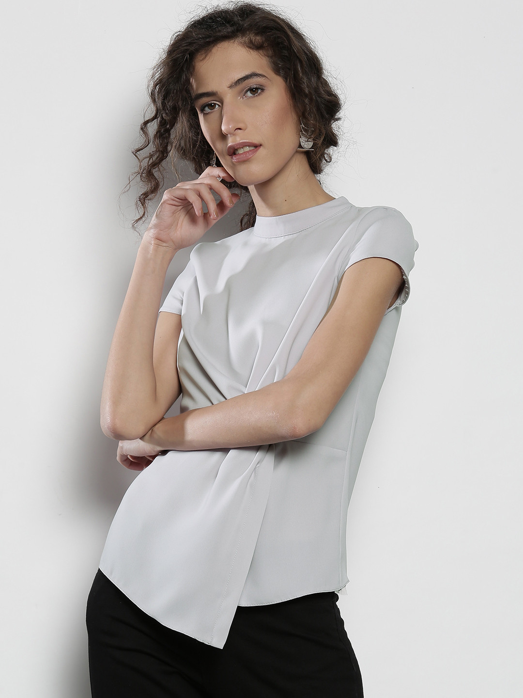 Buy DOROTHY PERKINS Women Mauve Solid Top - Tops for Women 2449231 | Myntra