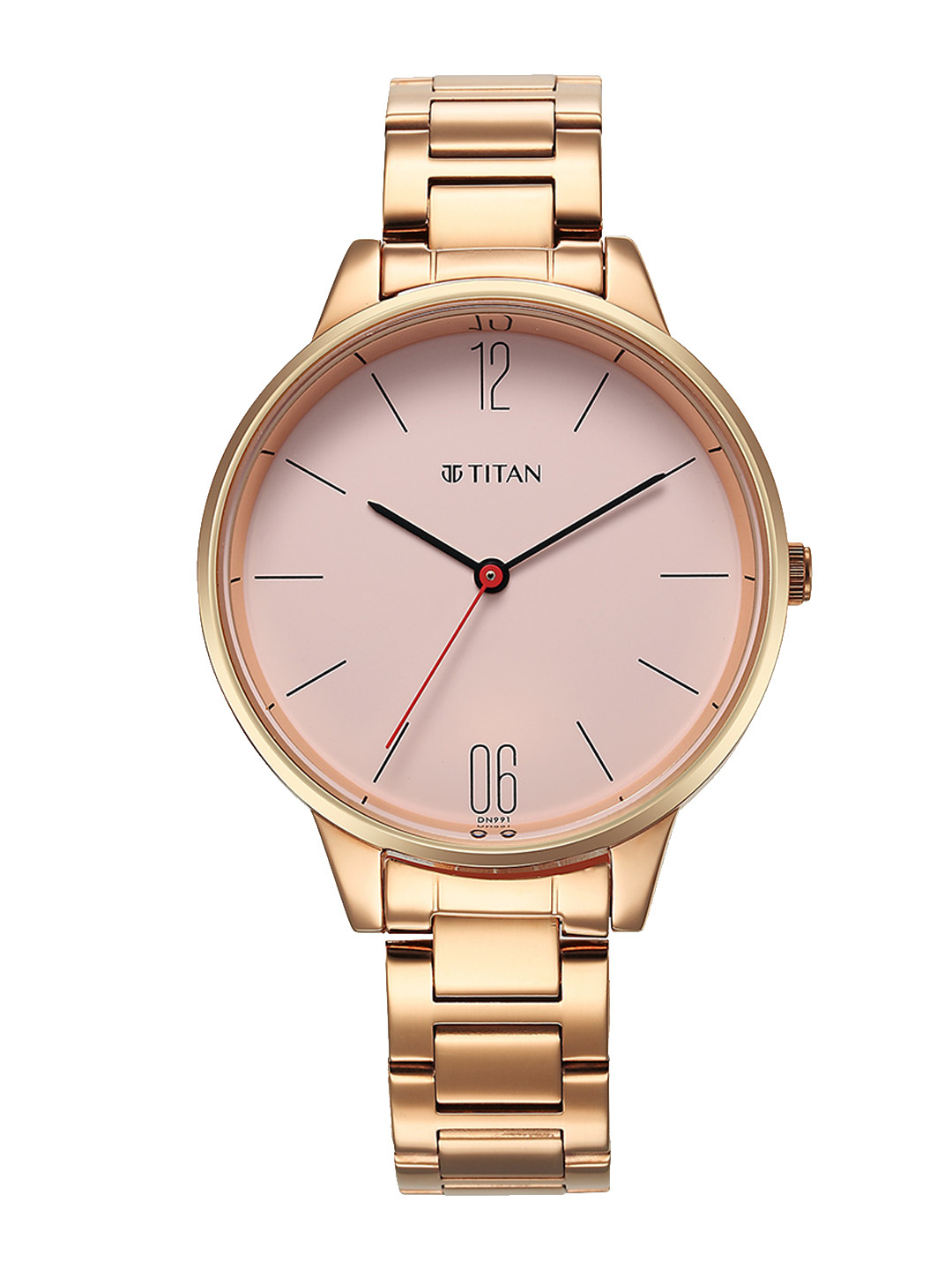 Buy Titan Women Stainless Steel Bracelet Style Straps Analogue Watch ...