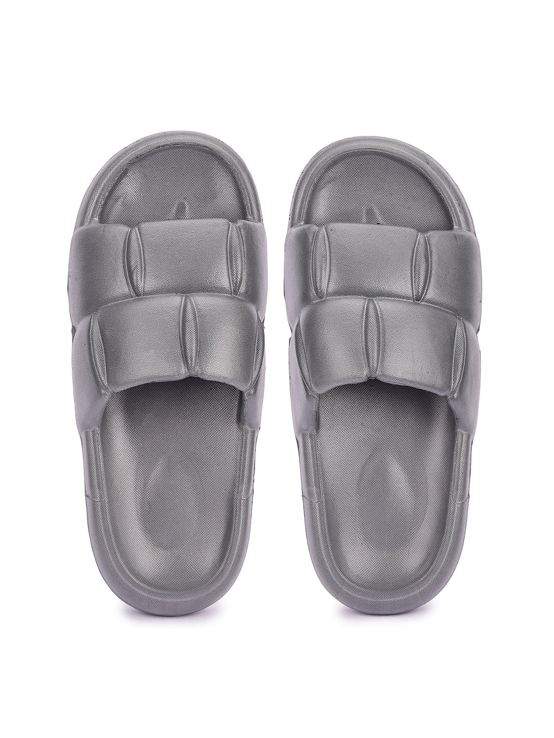 Buy Greentech Men Textured Rubber Sliders - Flip Flops for Men 24508070 ...
