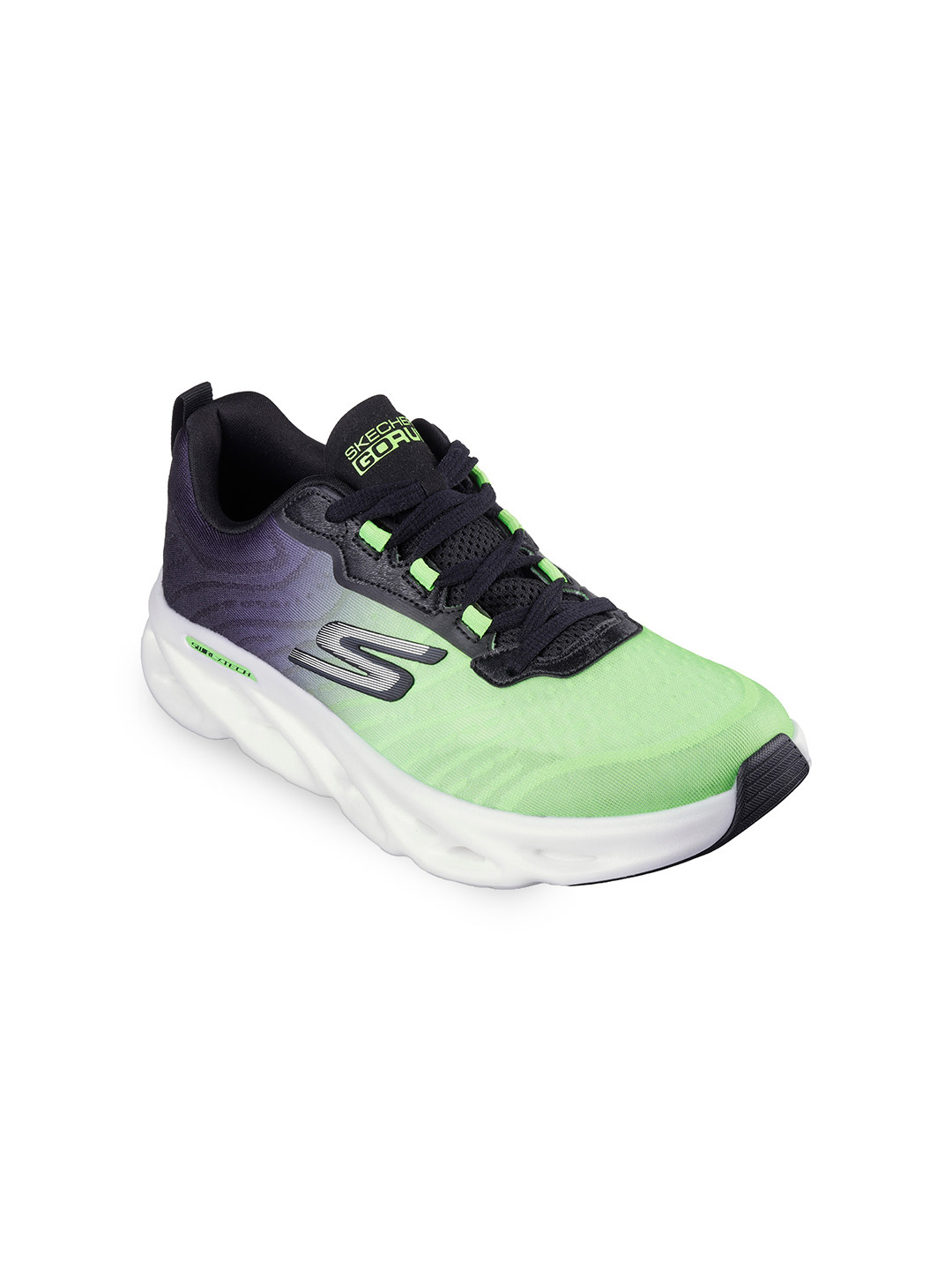 Buy Skechers Men GO RUN SWIRL TECH SPEED Running Shoes - Sports Shoes ...