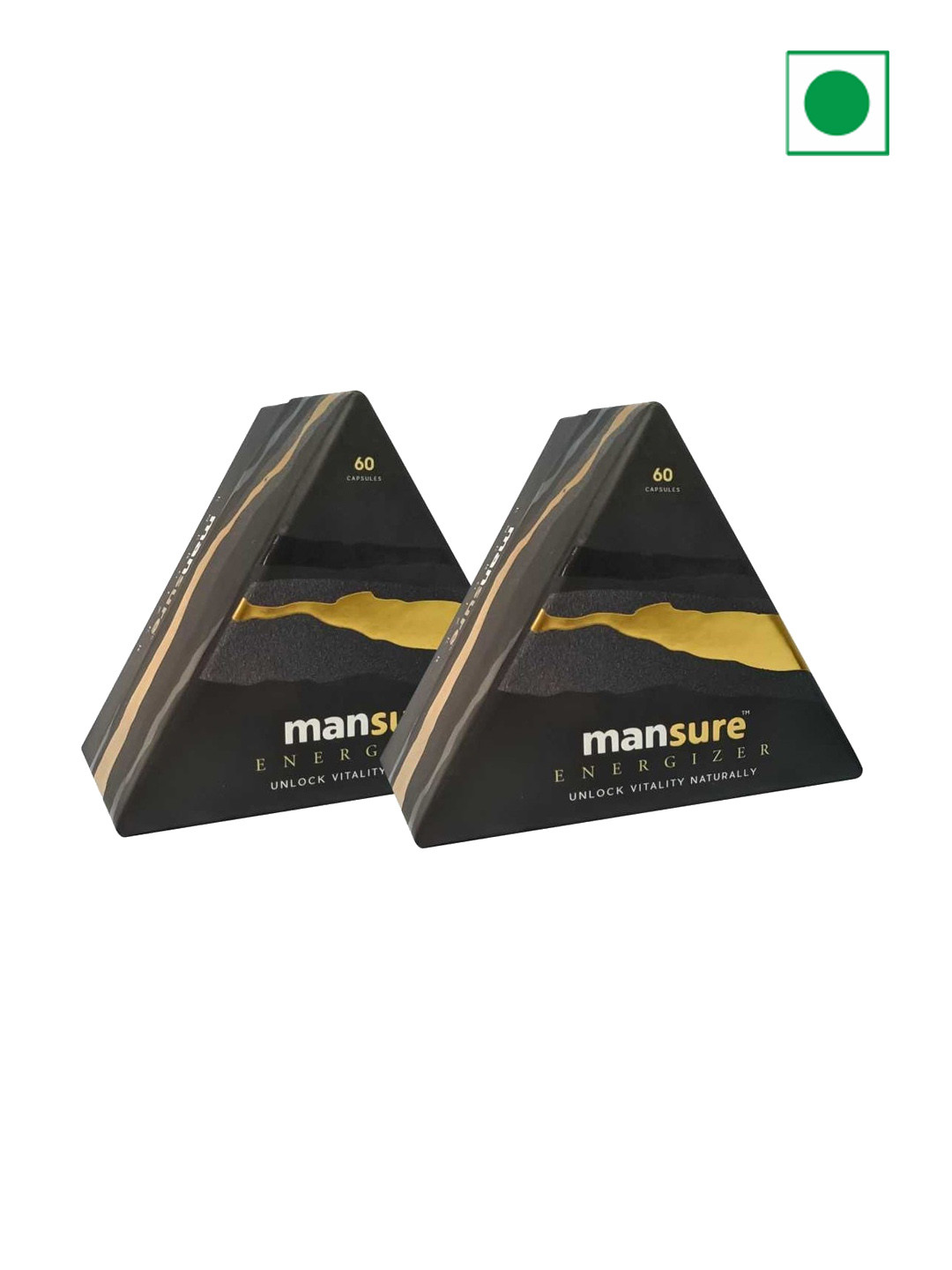 Buy ManSure Set Of 2 Energizer Health Capsules 60 Pcs Each - Sexual ...