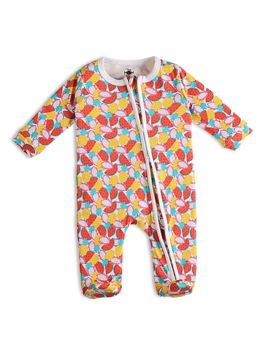 Buy The Mom Store Infants Kids Printed Cotton Rompers - Sleepsuit for ...