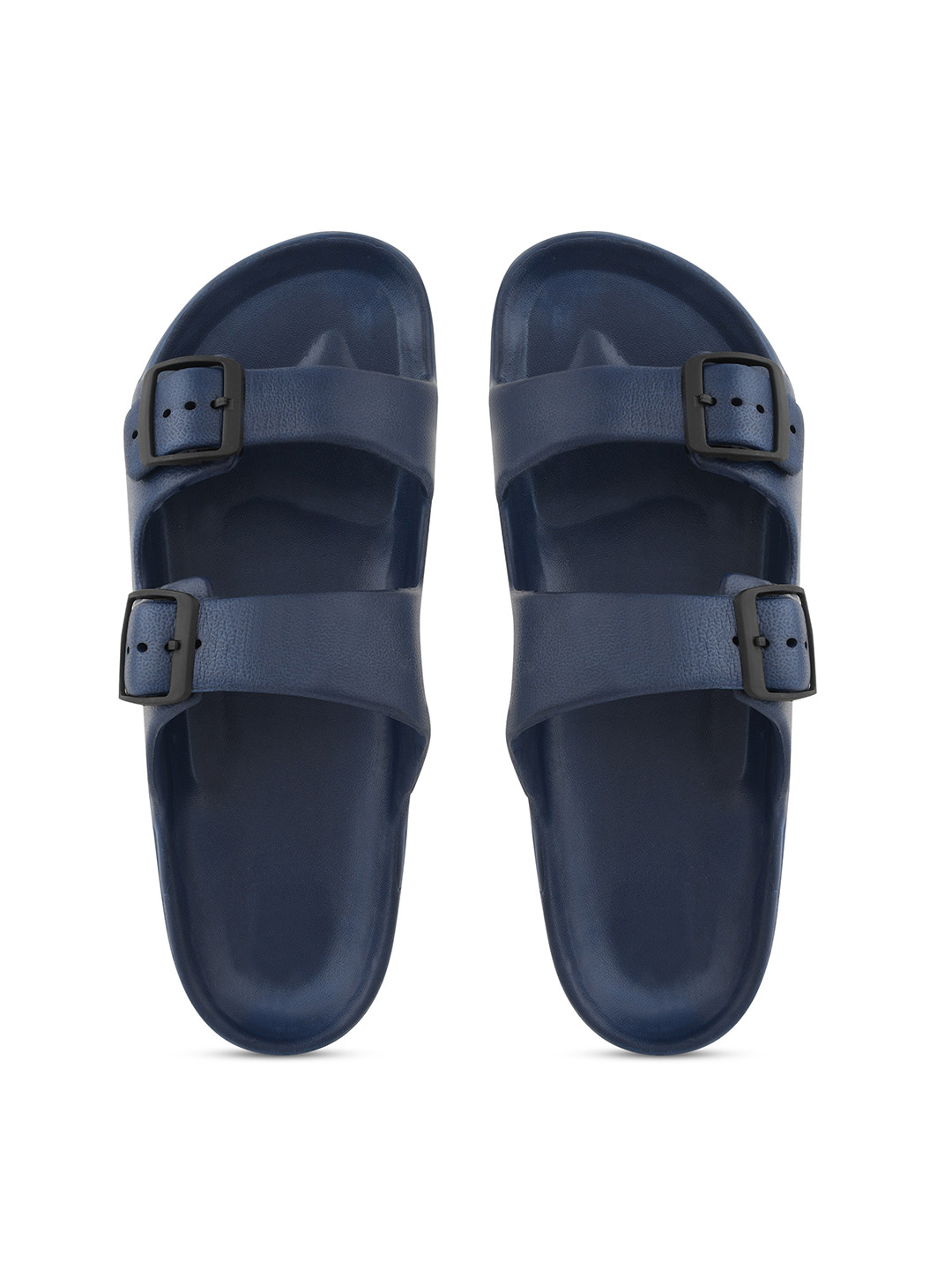 Buy Smartots Men Buckled Double Strap Sliders - Flip Flops for Men ...