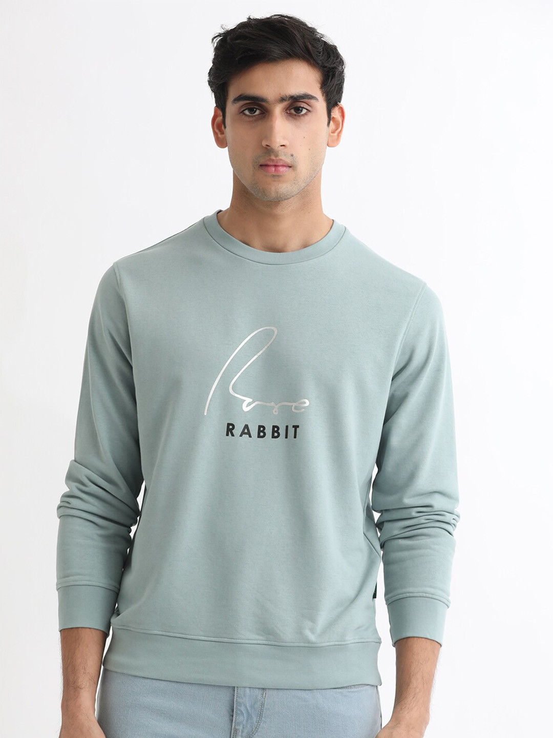 Buy RARE RABBIT Men Rowann Round Neck Sweatshirt - Sweatshirts for Men ...