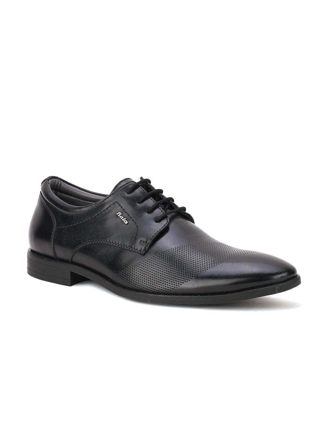 Buy Bata Men Textured Formal Derbys - Formal Shoes for Men 24537322 ...