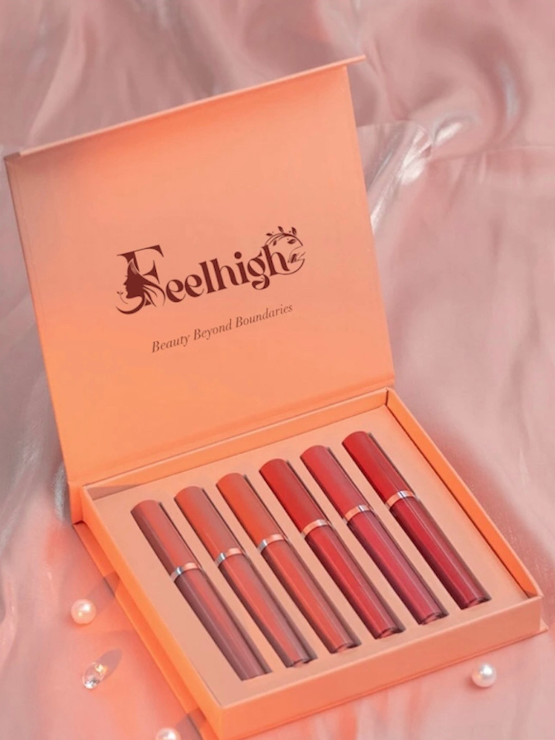 Buy FEELHIGH Set Of 6 Handaiyan Long Lasting Velvet Matte Liquid ...