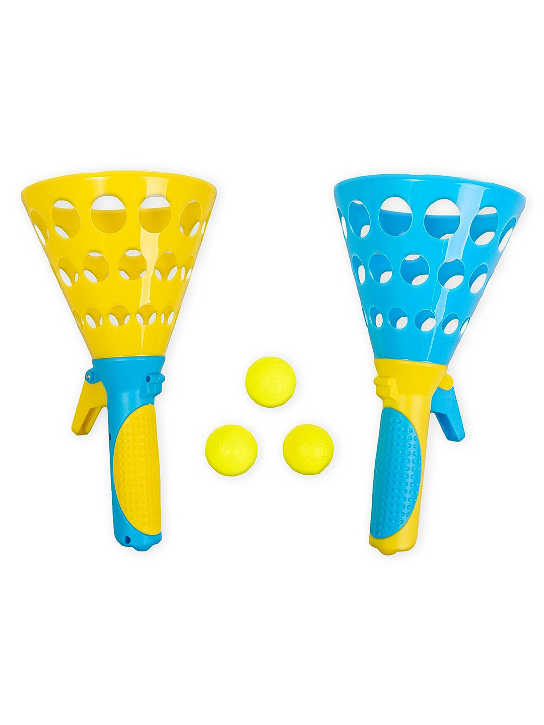 Buy Storio Kids Assorted Click And Catch Twin Ball Launcher Game With 3 ...
