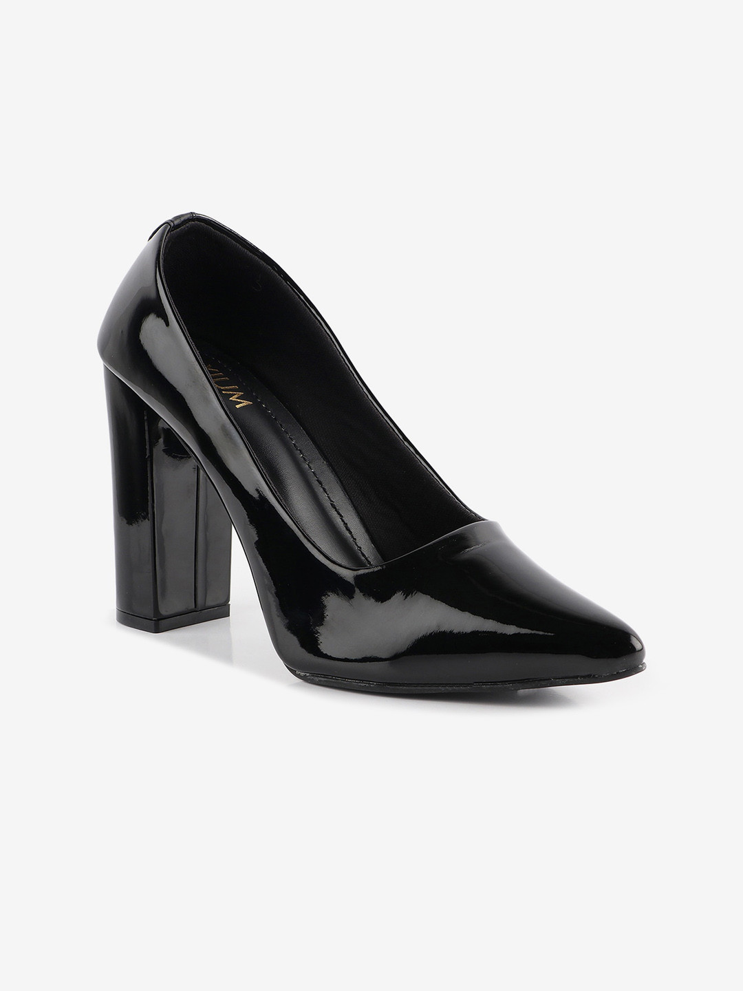 Buy AXIUM Pointed Toe Block Pumps - Heels for Women 24543720 | Myntra