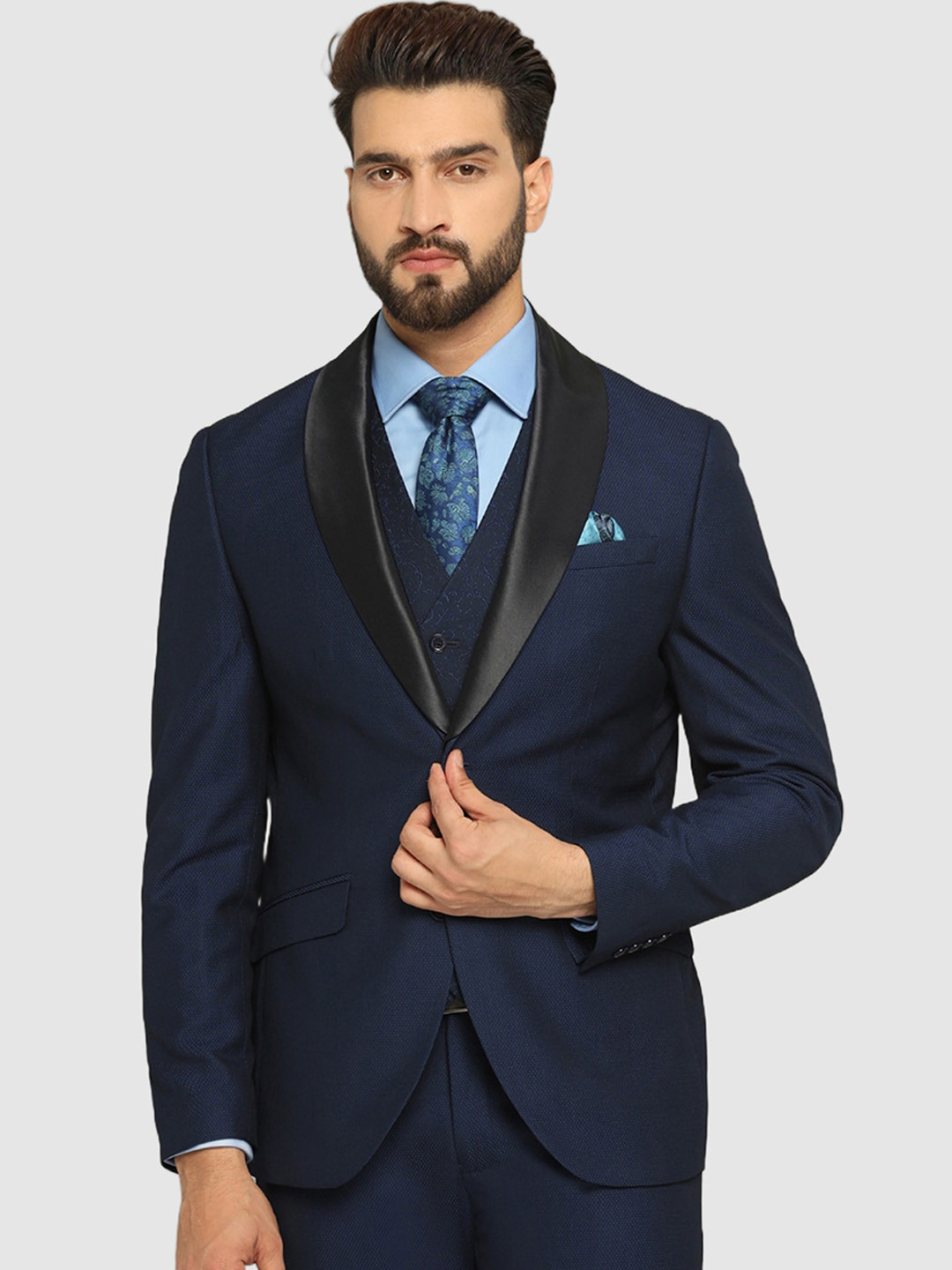 Buy Blackberrys Slim Fit Three Piece Formal Suit - Suits for Men ...