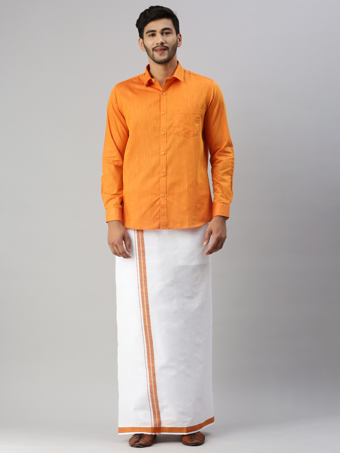 Buy Ramraj Shirt With Matching Border Dhoti Pants - Clothing Set for ...