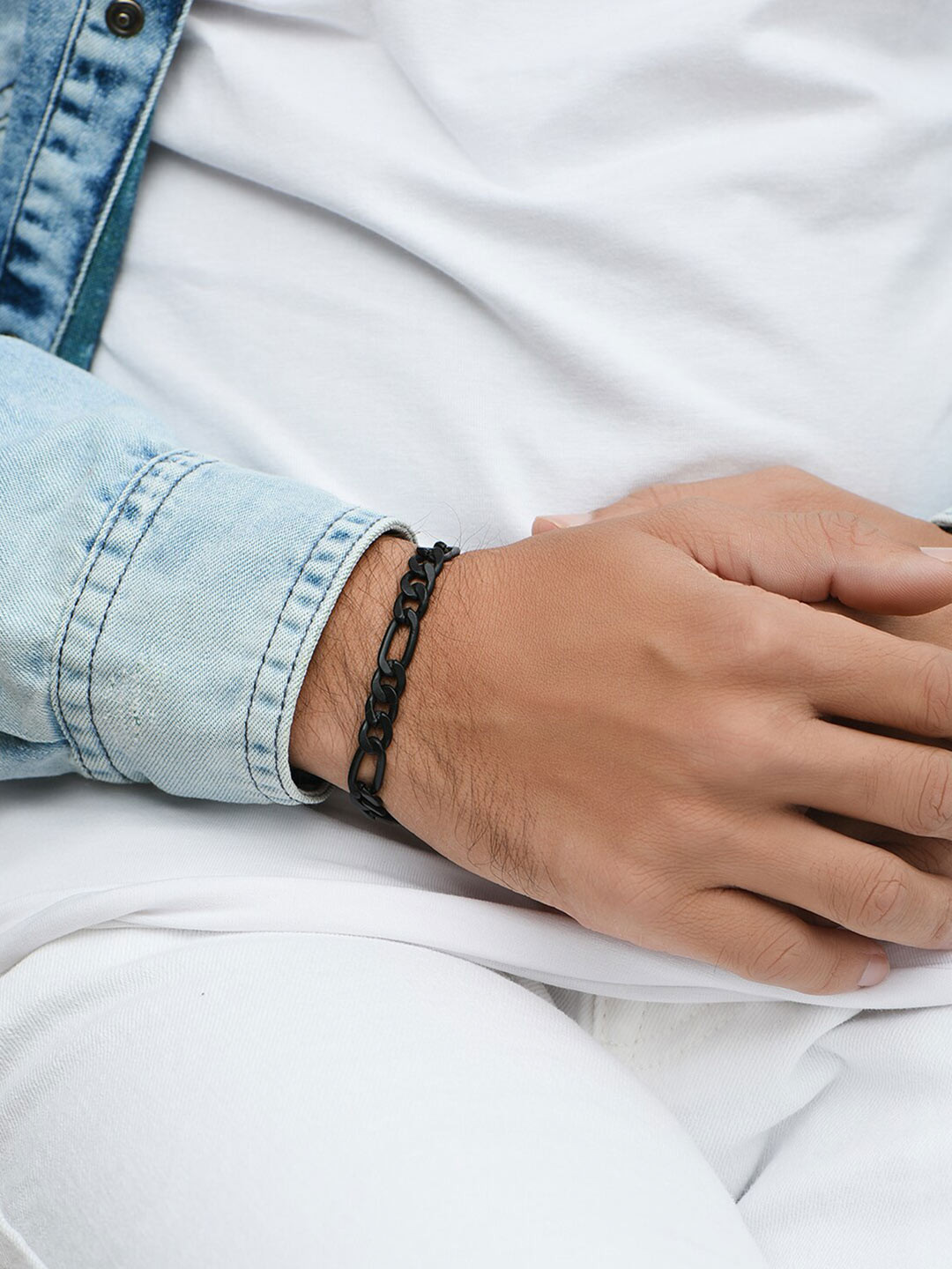 Buy The Bro Code Men Chain Link Bracelet - Bracelet for Men 24551562 ...