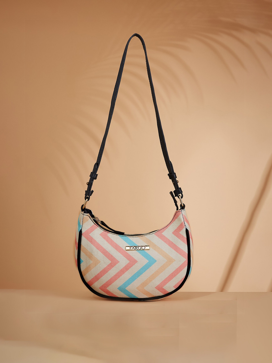 Buy FARGO Striped Structured Hobo Bag - Handbags for Women 24551680 ...