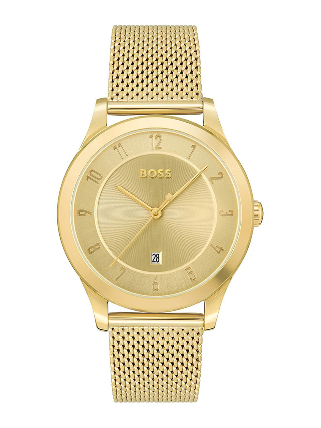 Buy BOSS Men Bracelet Style Straps Analogue Watch 1513982 - Watches for ...