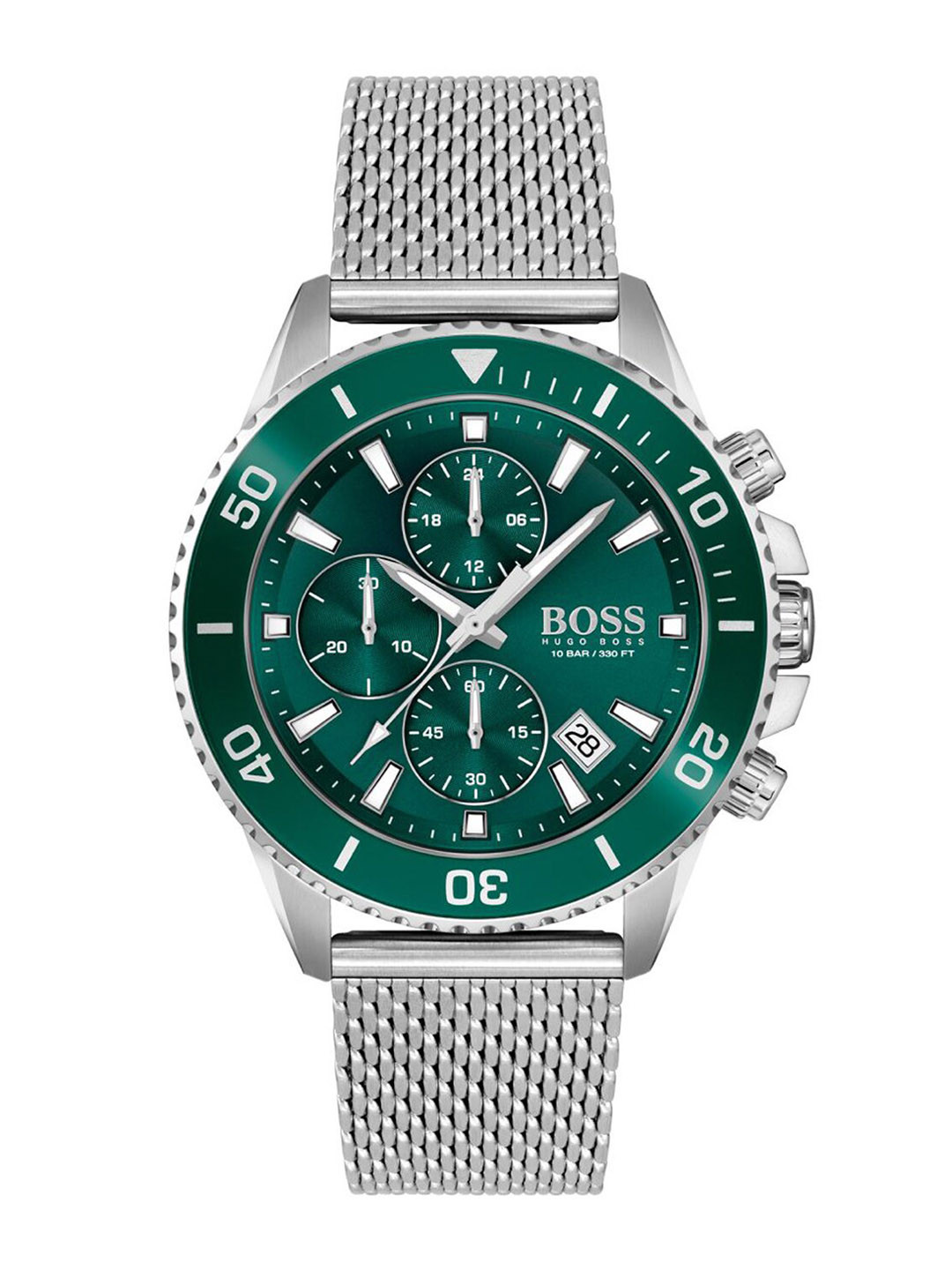 Buy BOSS Men Patterned Dial & Bracelet Style Straps Analogue Watch ...