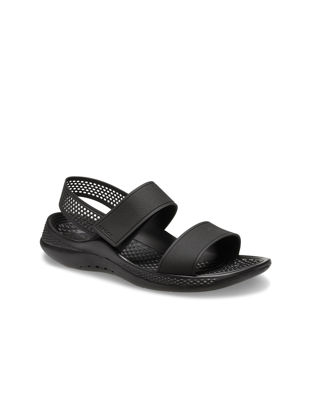 Buy Crocs Textured Open Toe Flats - Flats for Women 24553956 | Myntra