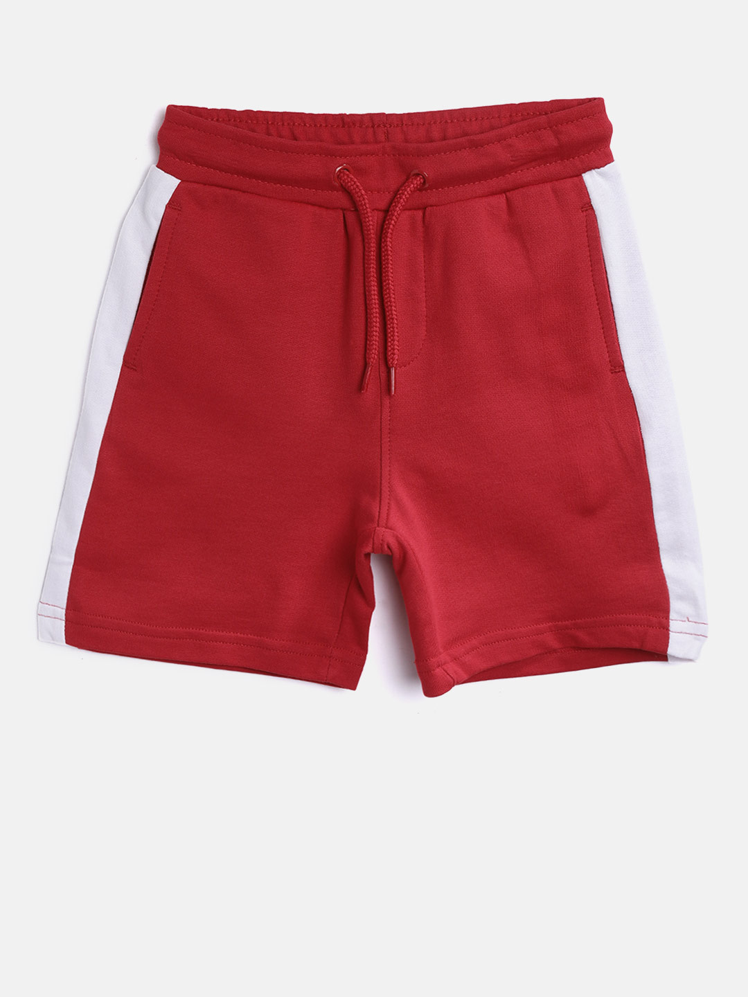 Buy Juniors By Lifestyle Boys Red Solid Shorts - Shorts for Boys ...