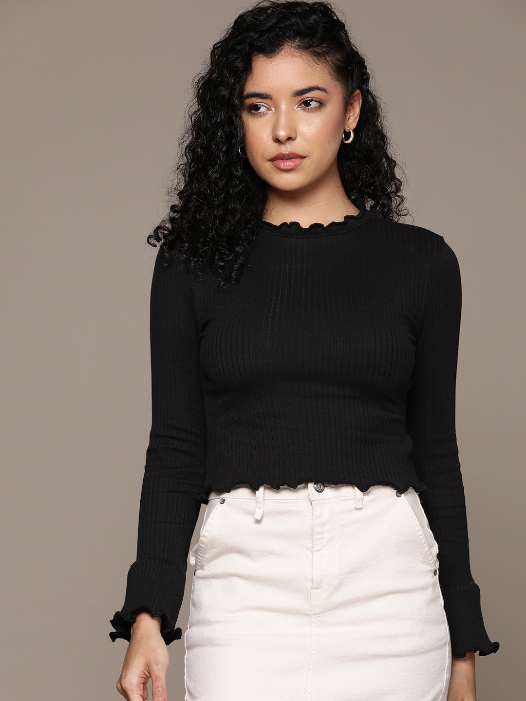 Buy The Roadster Lifestyle Co. Ribbed Top - Tops for Women 24573730 ...